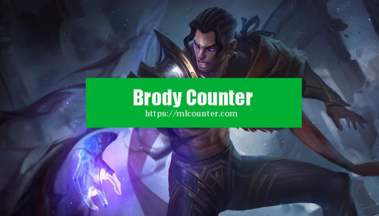 Brody Counter Mobile Legends 2026 - MLCounter
